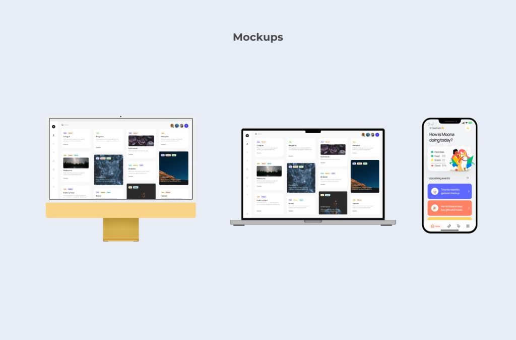 Mockups – Master UI