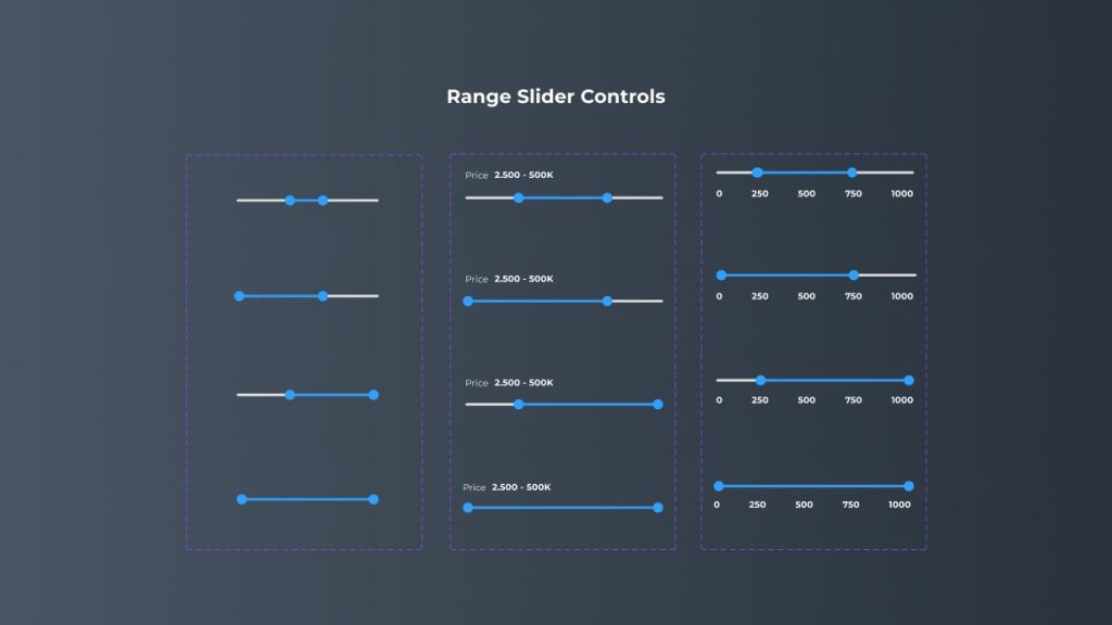 Range Slider Controls – Master UI