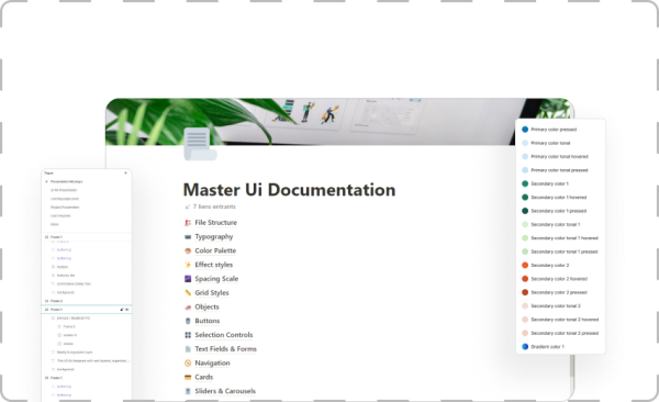 Master UI – Figma Design System