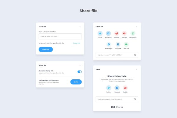 Share file – Master UI