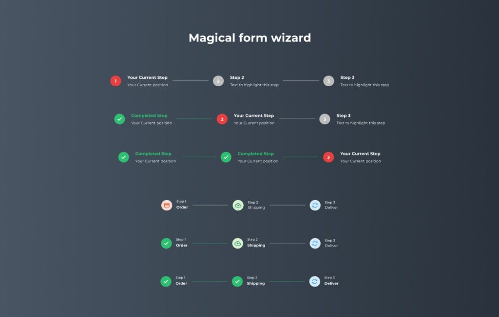 Magical form wizard – Master UI
